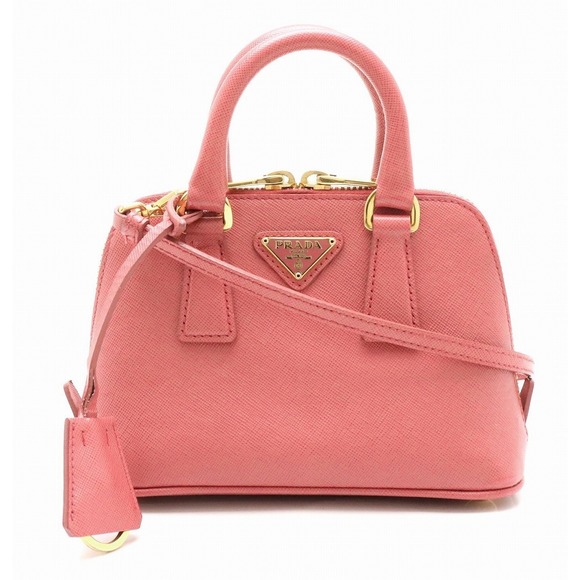 Prada | Bags | Prada Saffiano Lux Mini Bag 2way Shoulder Bag Leather ...